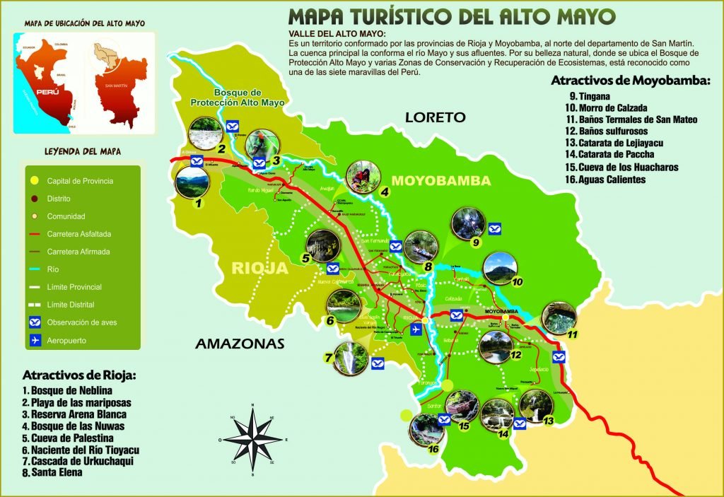 Mapas - Alto Mayo Turismo